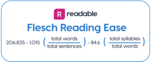 Flesch Reading Ease and the Flesch Kincaid Grade Level – Readable