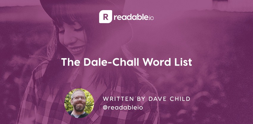 The Dale-Chall Word List – Readable